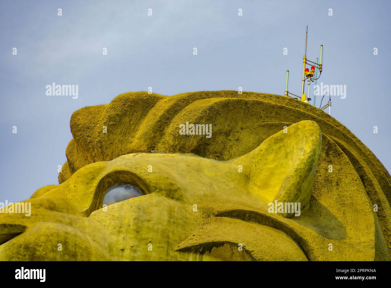 Merlion on Sentosa Stock Photo - Alamy