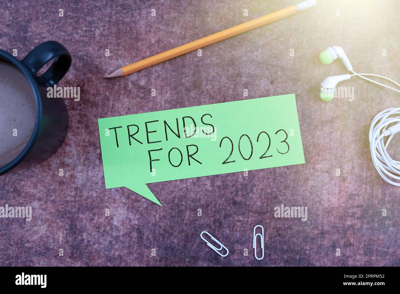 Text sign showing Trends For 2023list of things that got popular very ...