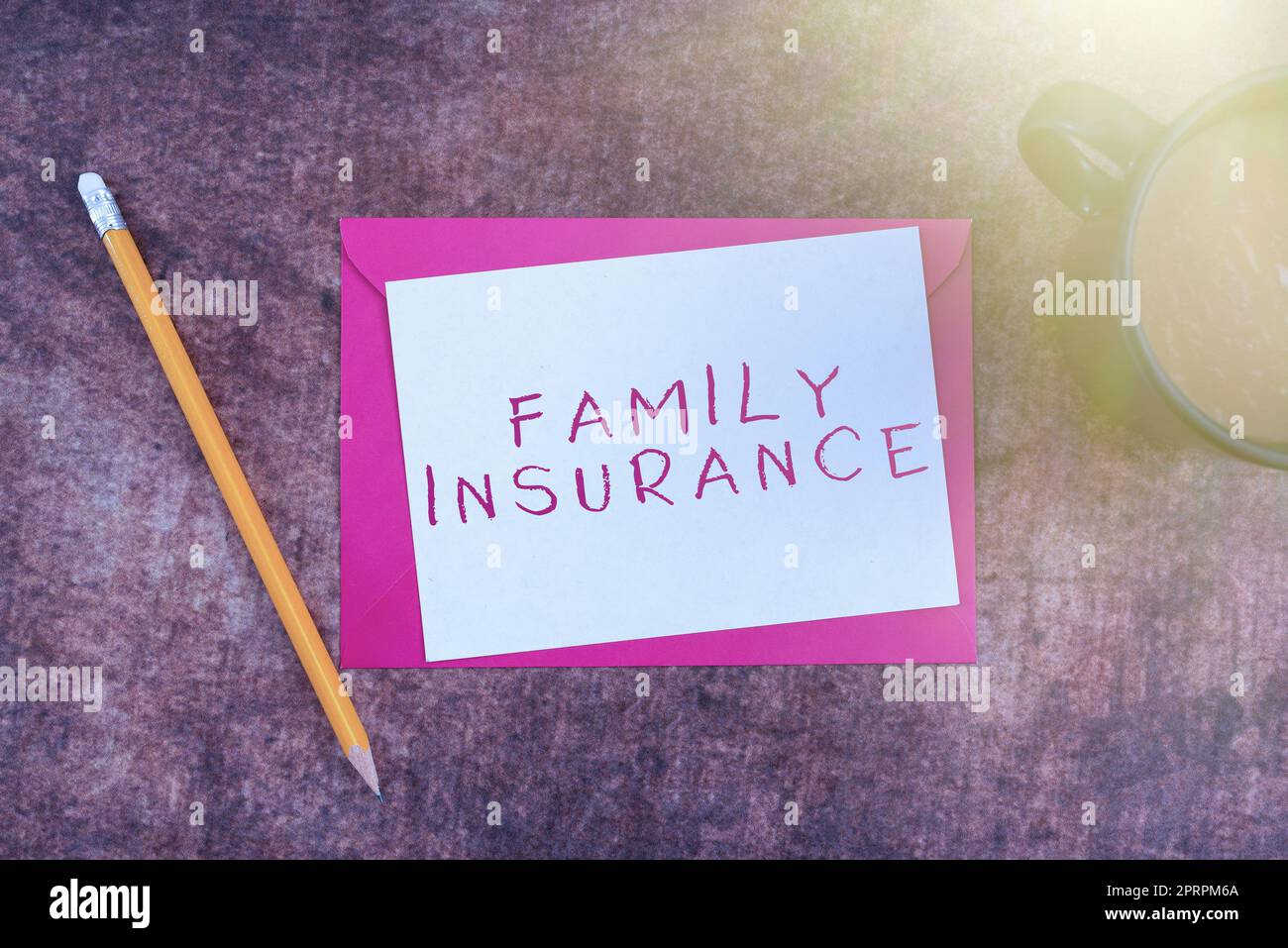 Text showing inspiration Family Insurancepaying a partial or full ...
