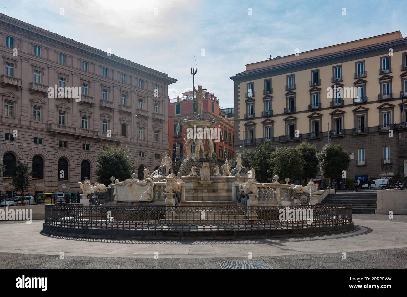Fountain neptune naples italy hi-res stock photography and images - Alamy