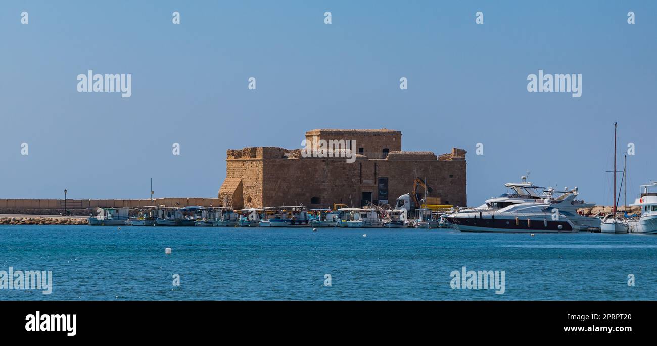 Medieval Castle of Paphos I Stock Photo - Alamy