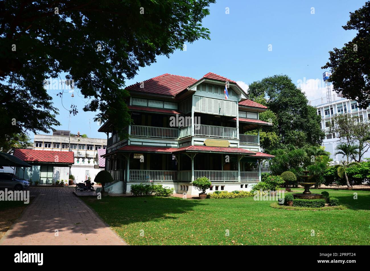 Ancient ruins buildings and antique architecture Museum Office of King ...