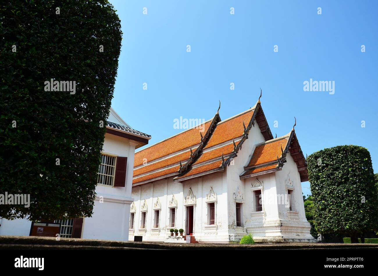 Ancient ruins buildings and antique architecture Chantara Phisan Hal of ...