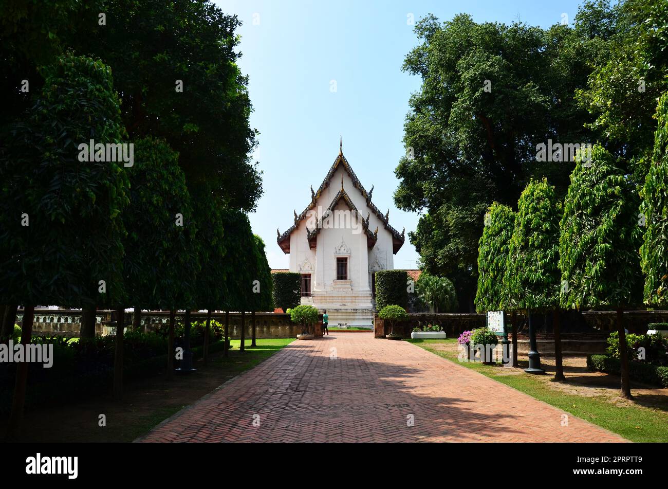 Ancient ruins buildings and antique architecture Chantara Phisan Hal of ...