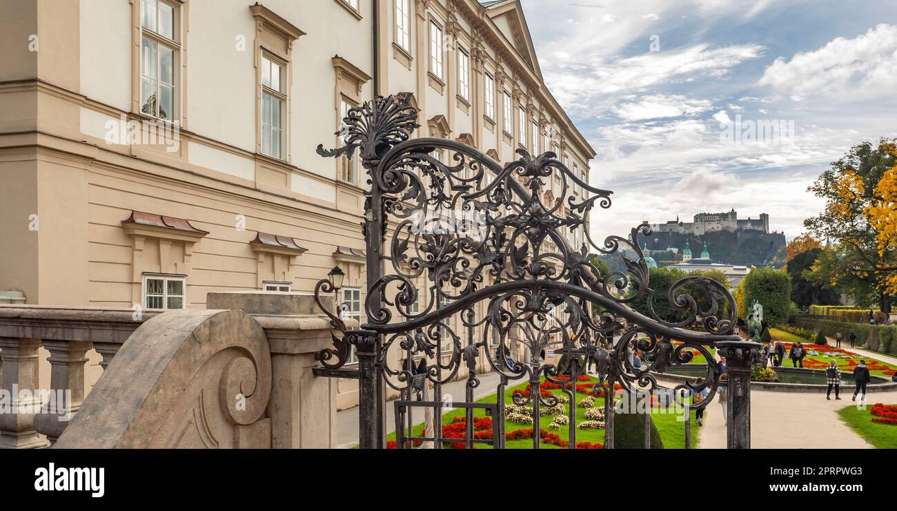 Mirabell Palace, 17-18th Century Baroque Style, UNESCO World Heritage ...