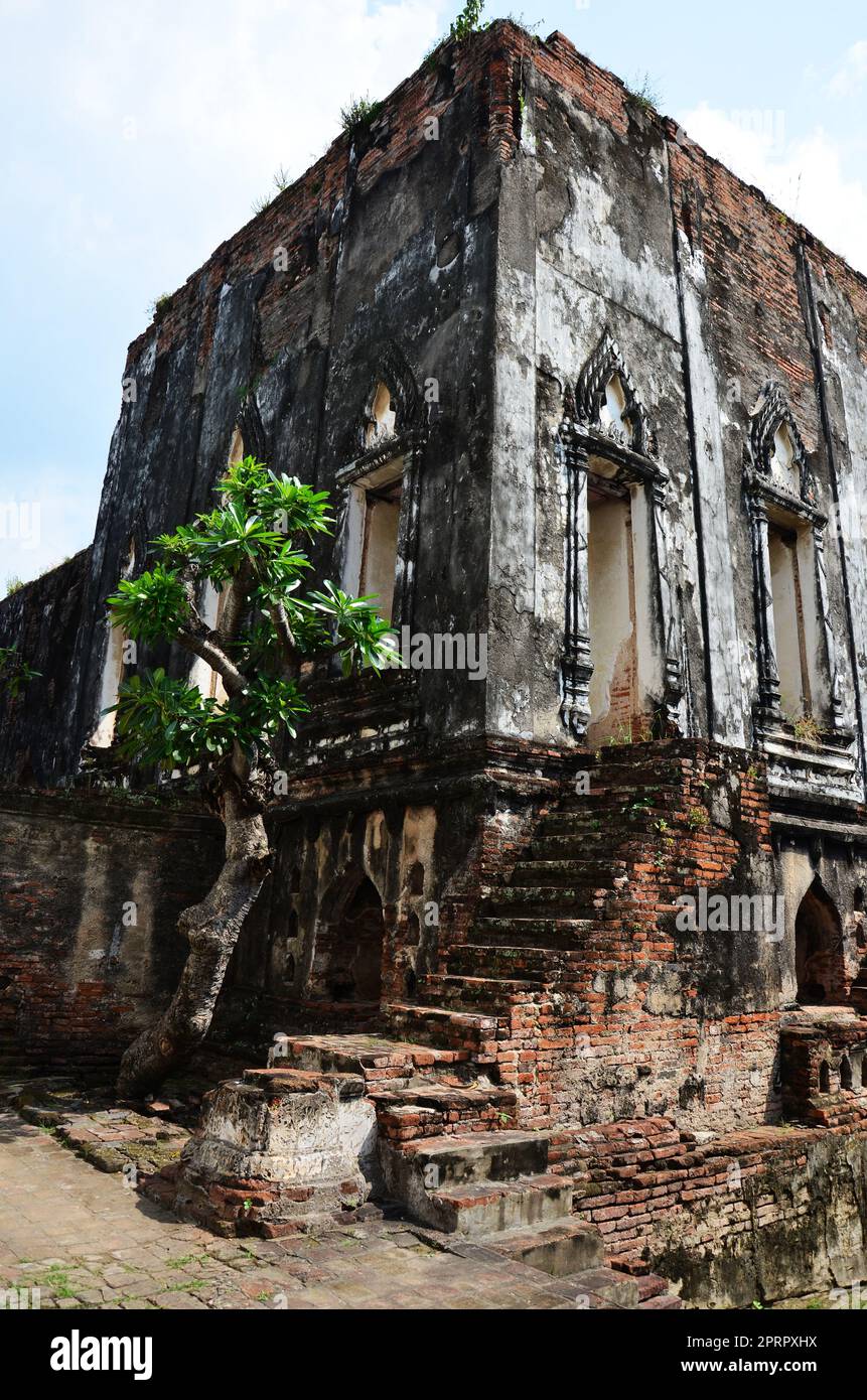 Ancient ruins buildings and antique architecture Dusit Sawan Thanya ...