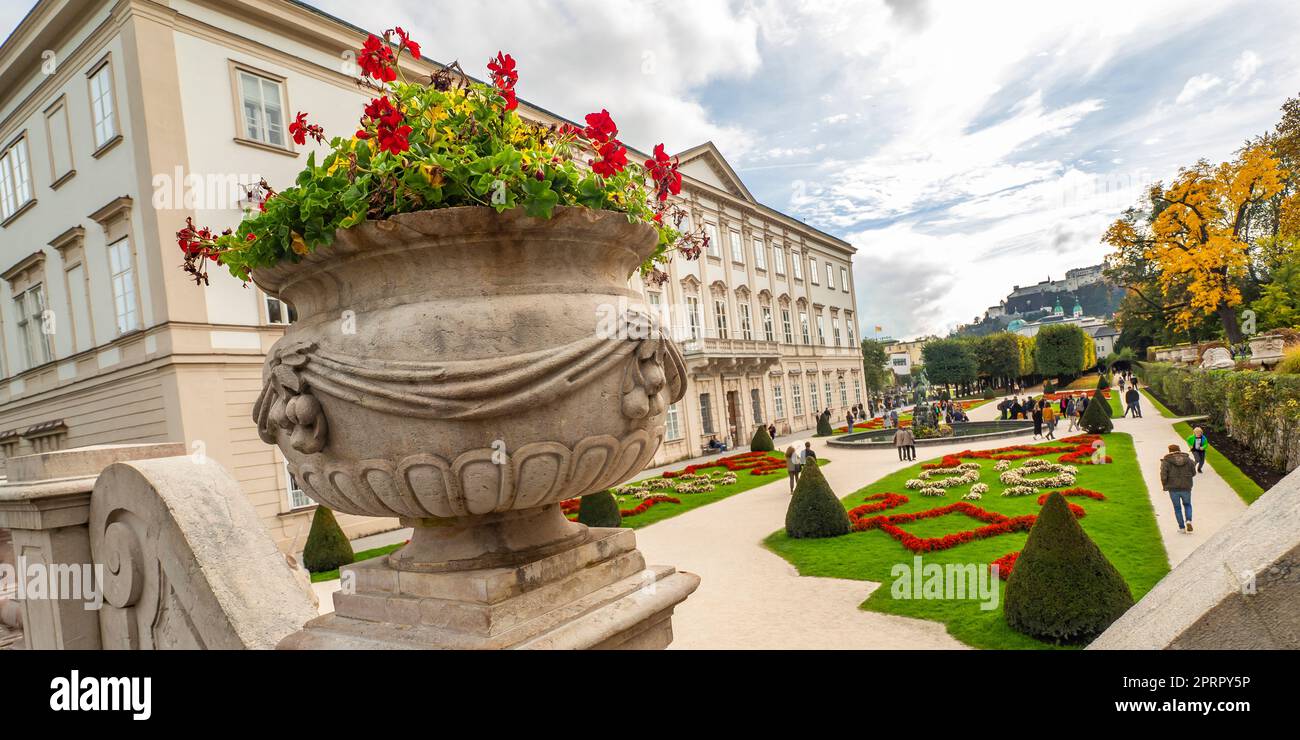 Mirabell Palace, 17-18th Century Baroque Style, UNESCO World Heritage ...