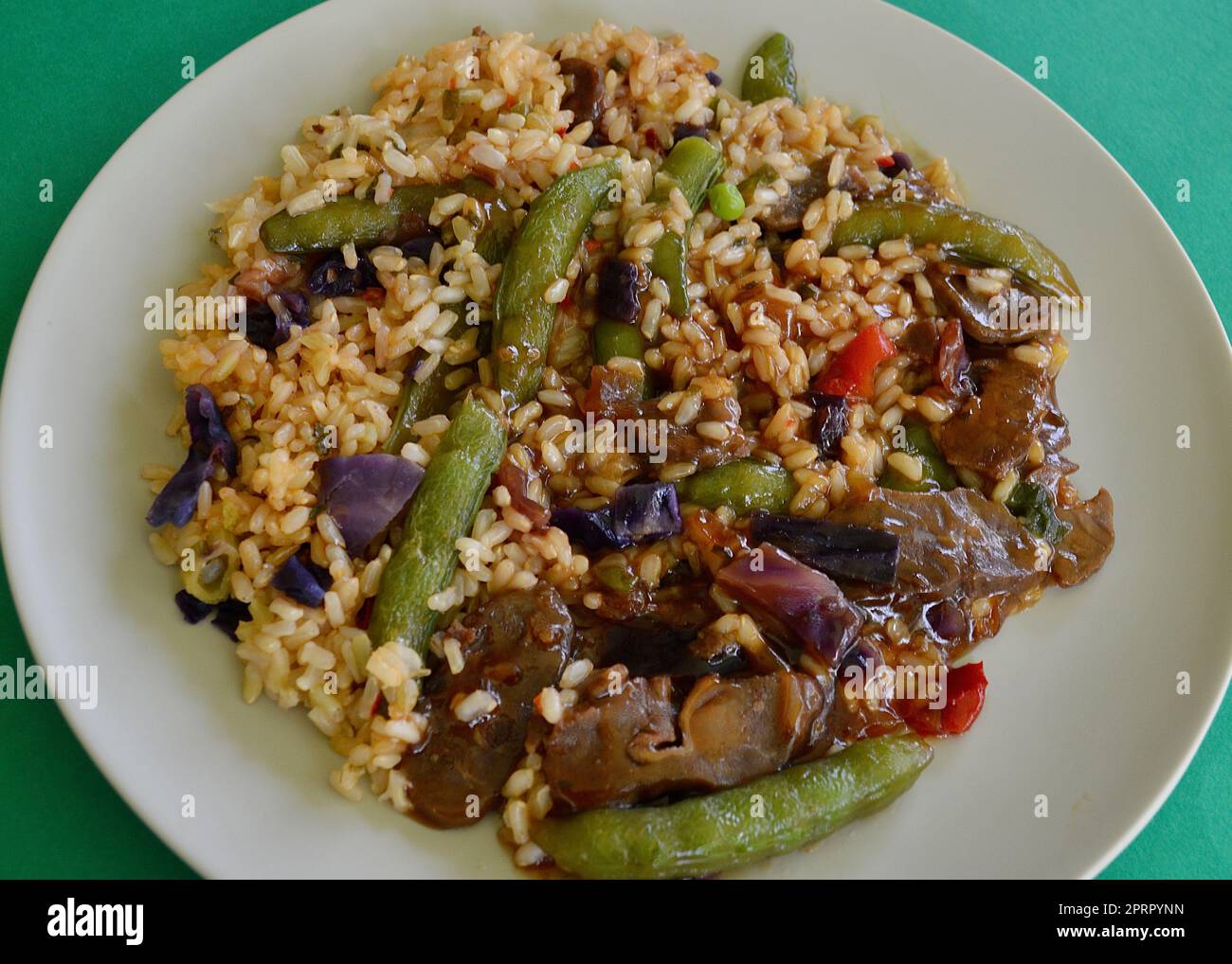 Asian style rice hi-res stock photography and images - Alamy