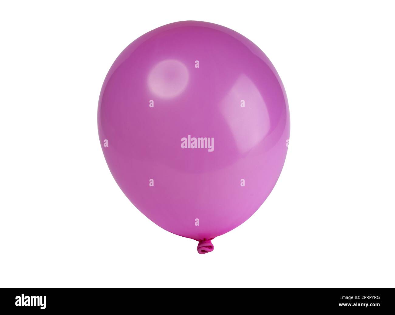 A pink balloon on a transparent background Stock Photo - Alamy