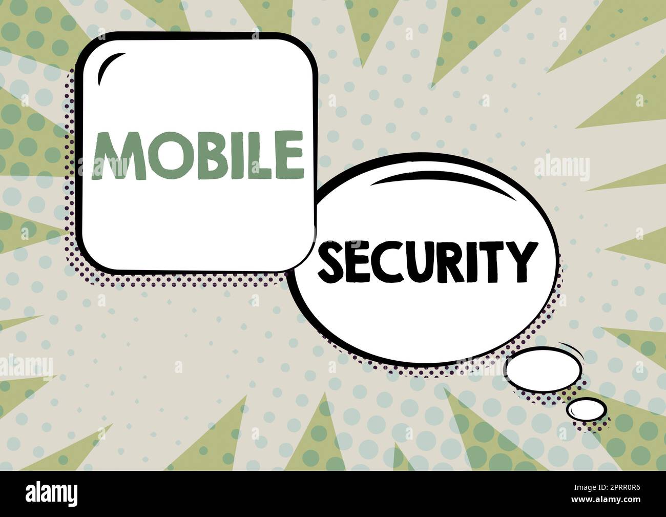Text Sign Showing Mobile Securityprotection Of Mobile Phone From Threats And Vulnerabilities