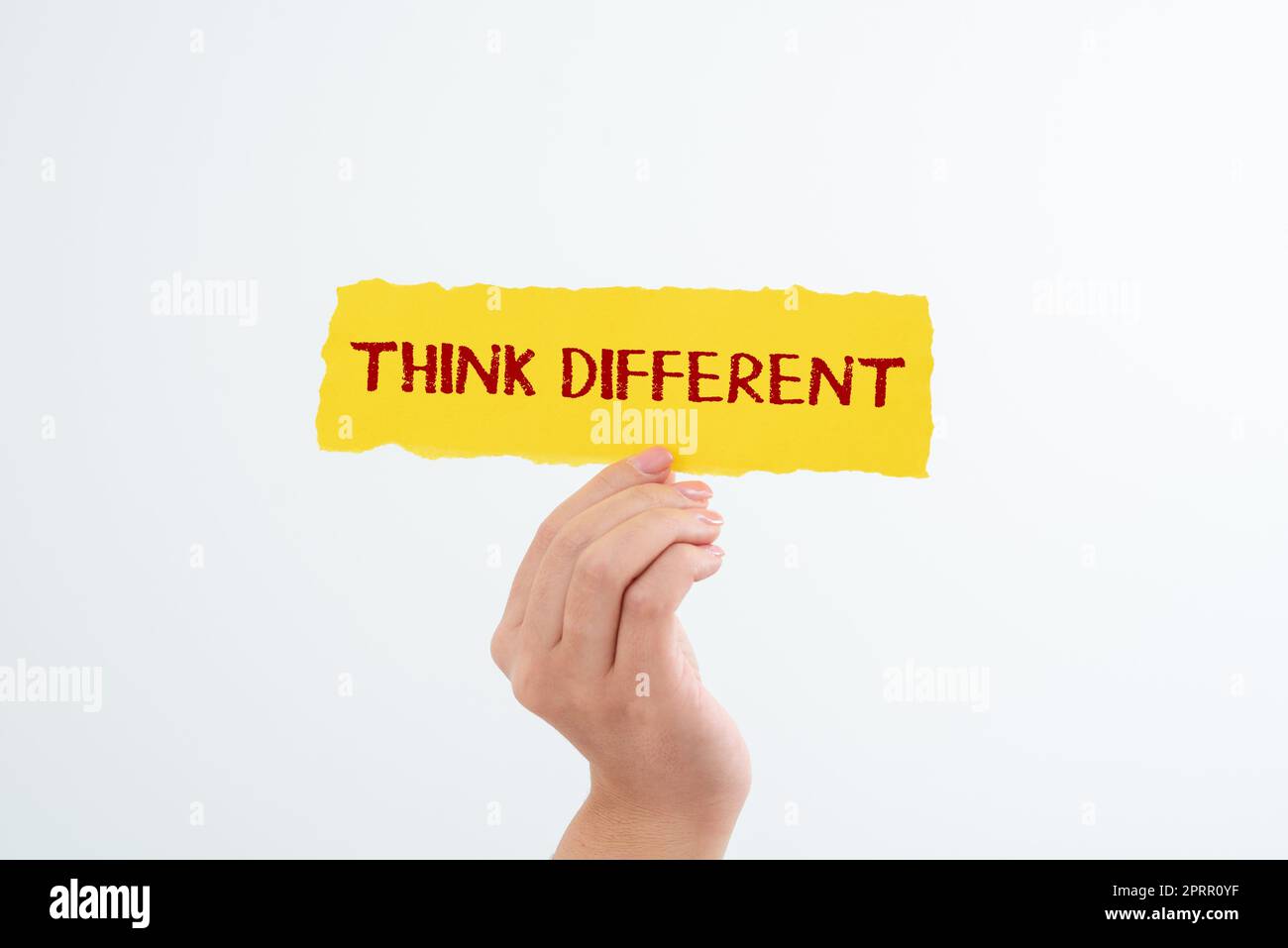 Hand writing sign The True Leaderone that move and encourage group of ...