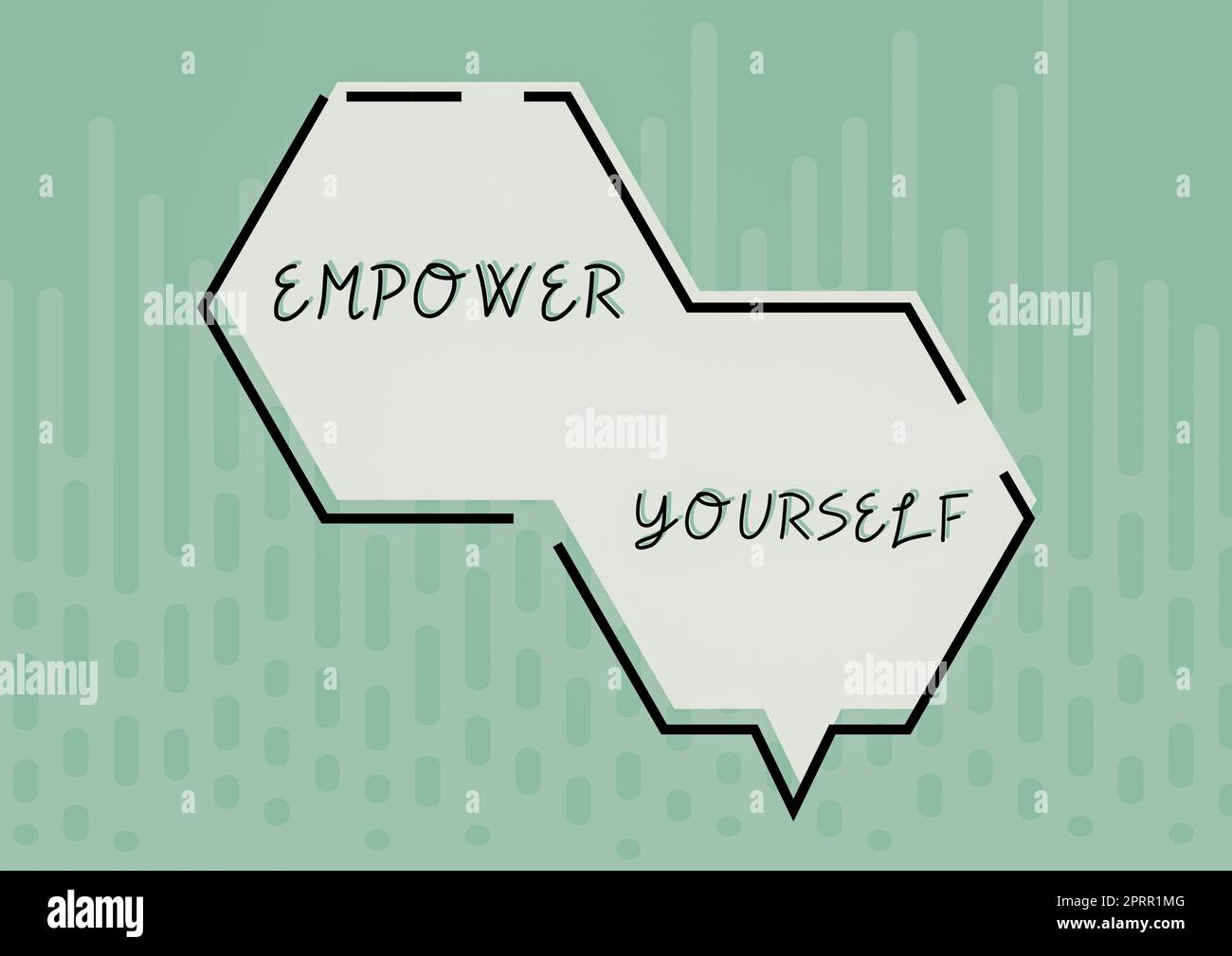 Text sign showing Empower Yourselftaking control of life setting goals ...