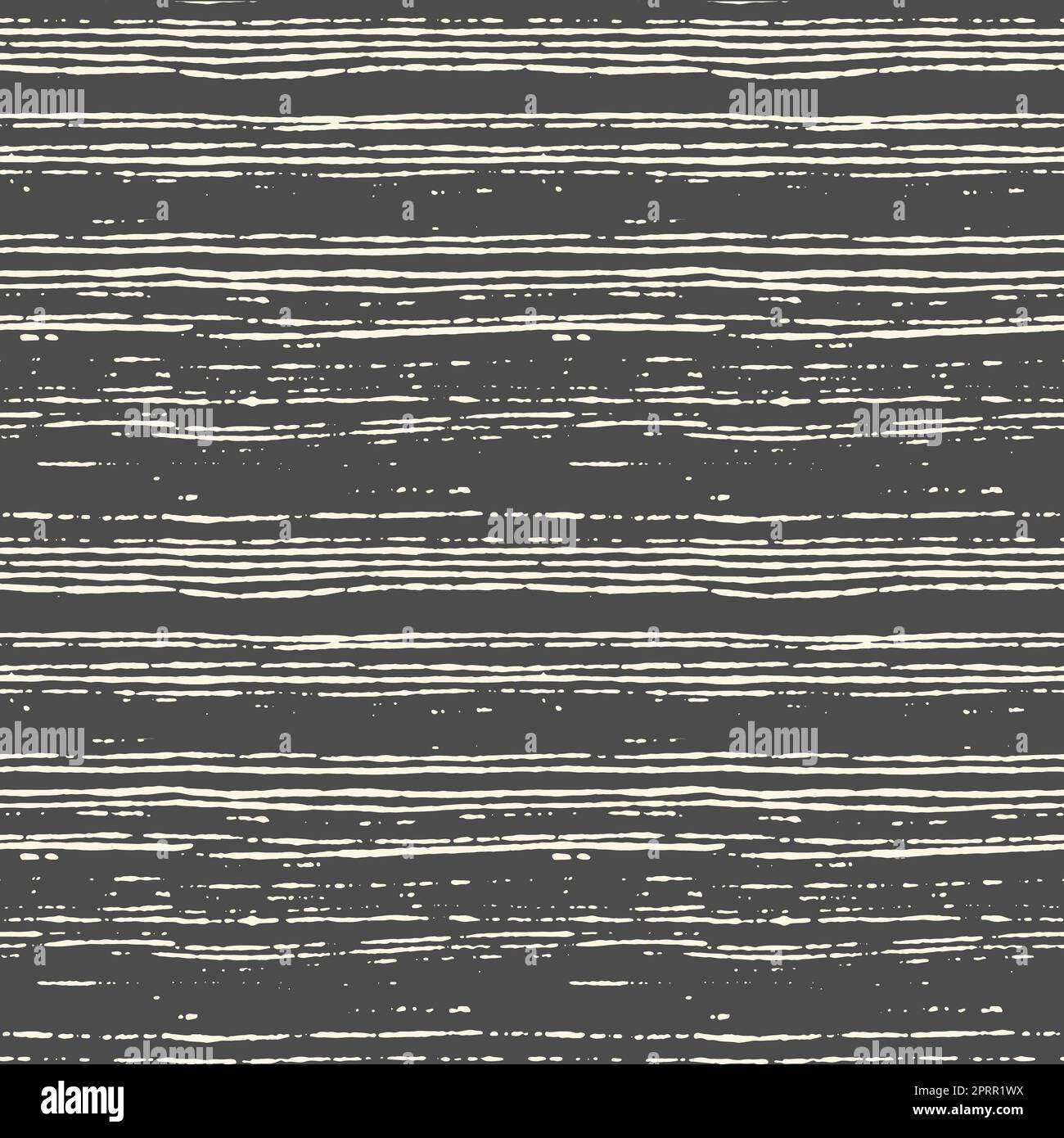 Seamless striped pattern hand painted with ink brush. Tileable grungy ...