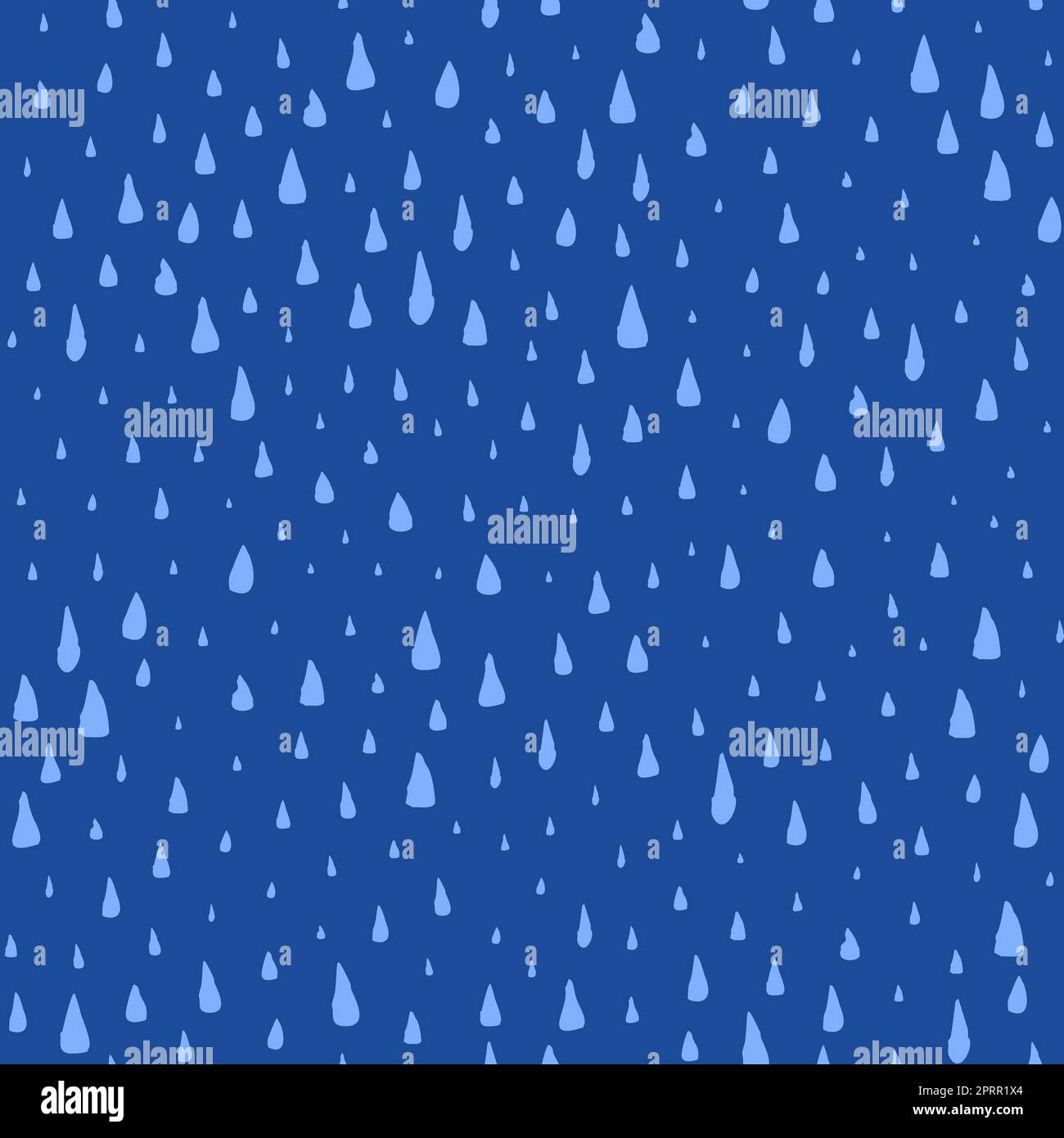 Seamless pattern with hand painted rain drops. Grunge brush stroke ...