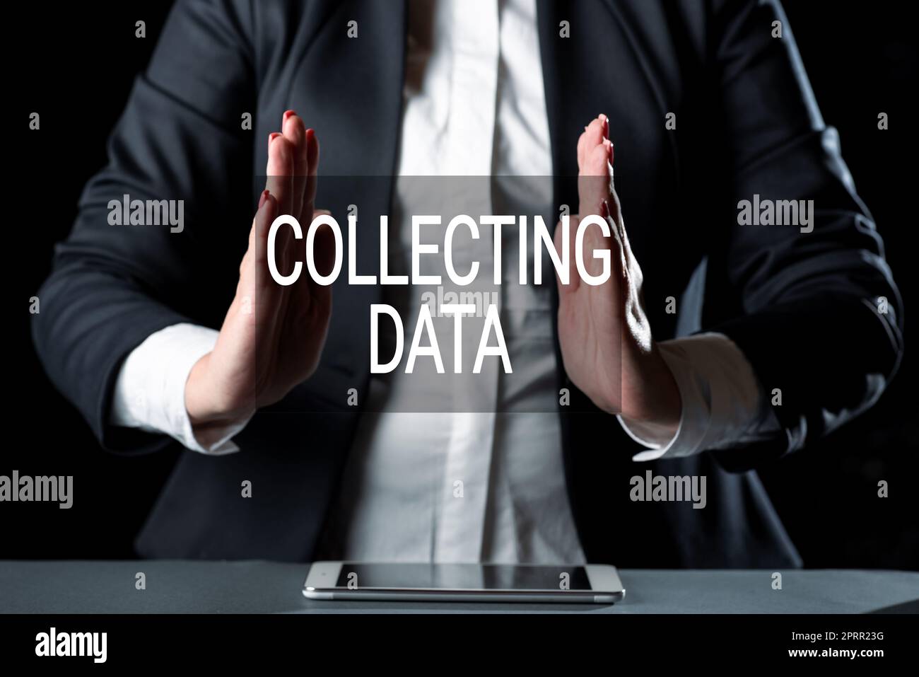 Data collecting tools hi-res stock photography and images - Alamy