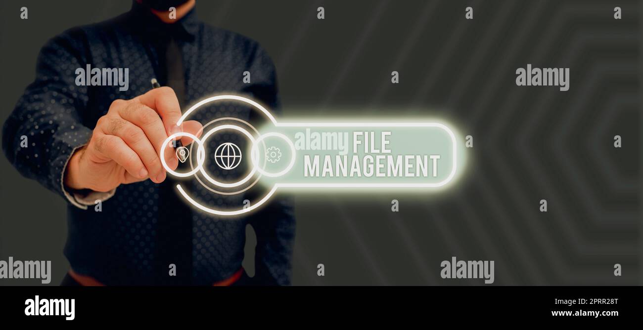 Handwriting text File Managementcomputer program that provides user interface to manage data ...