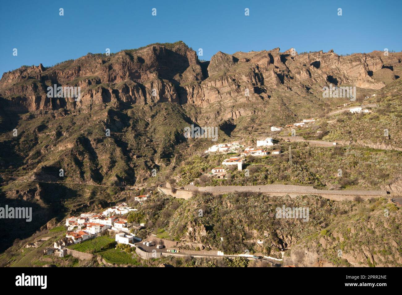 Villages of Tejeda Stock Photo - Alamy