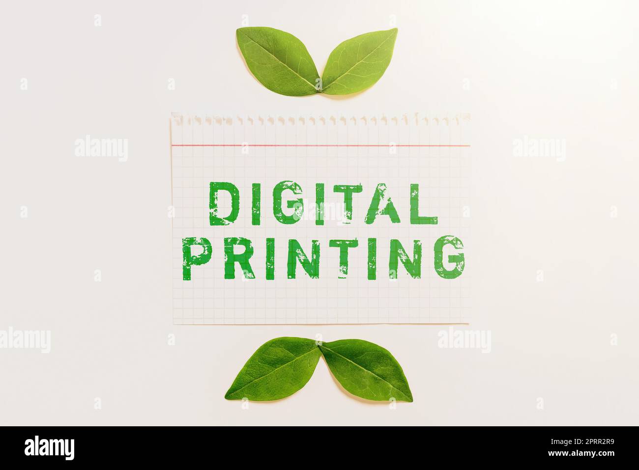 Text showing inspiration Digital Printingdigital based images directly ...