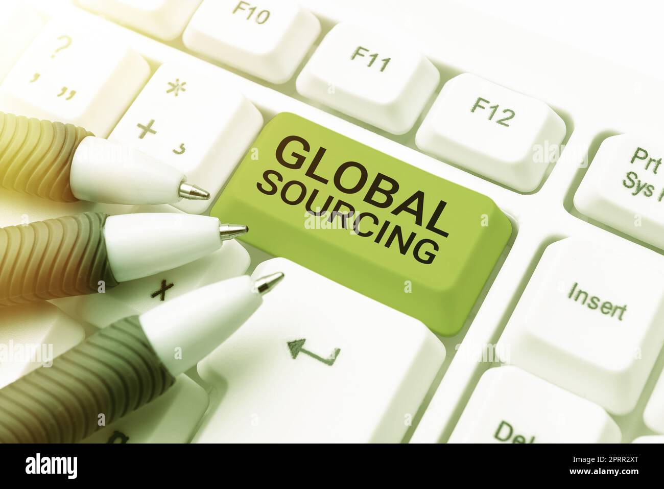 Sign displaying Global Sourcingpractice of sourcing from the global ... Sign displaying Global Sourcingpractice of sourcing from the global ...