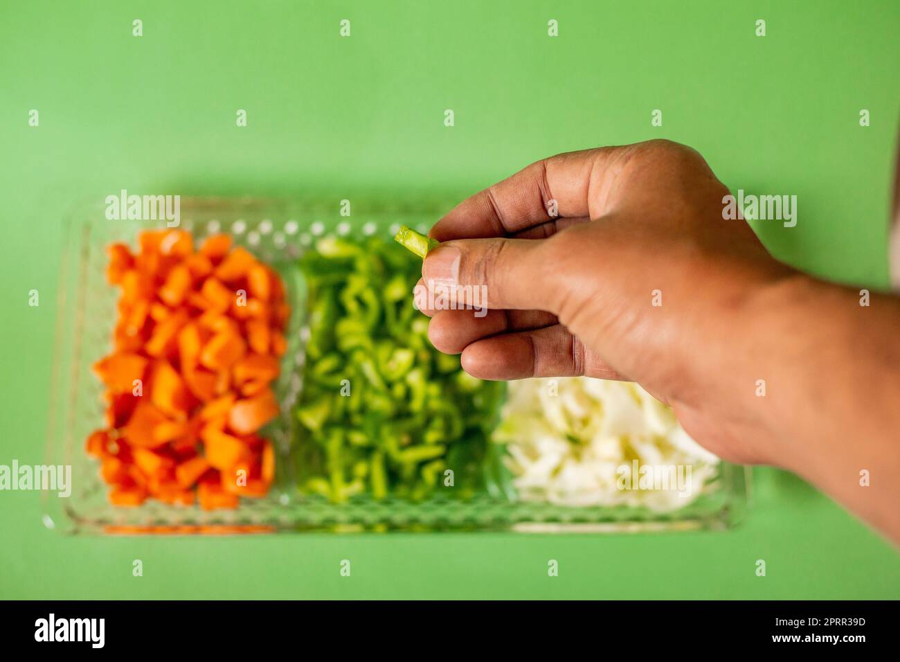 Fresh mixed vegetable . Healthy and vegetarian food style Stock Photo ...