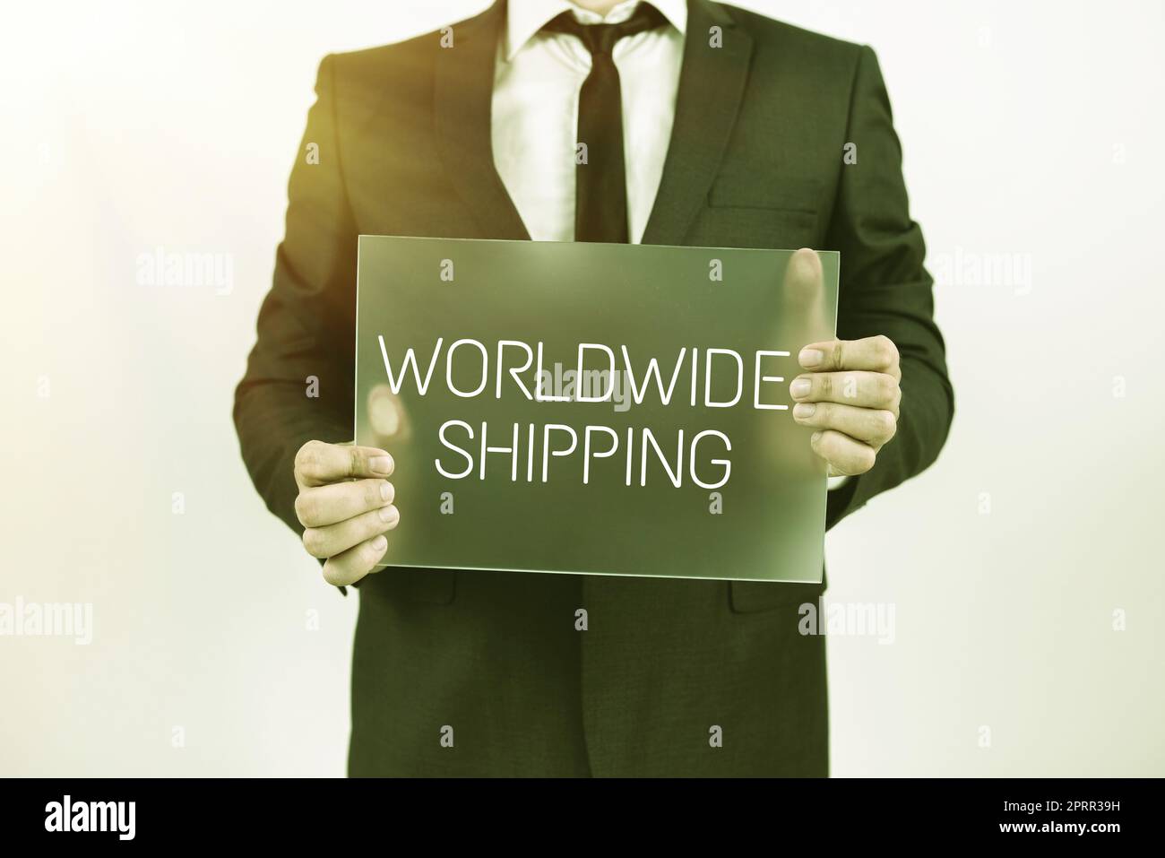 Writing displaying text Worldwide ShippingSea Freight Delivery of Goods ...