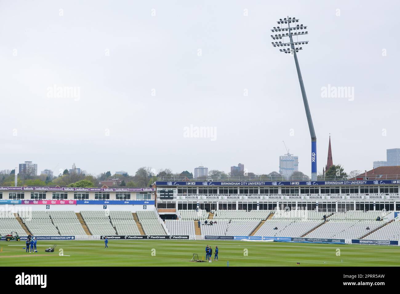 Edgbaston, Birmingham, UK on 27 Apr 2023 at Edgbaston Stadium. Pictured ...