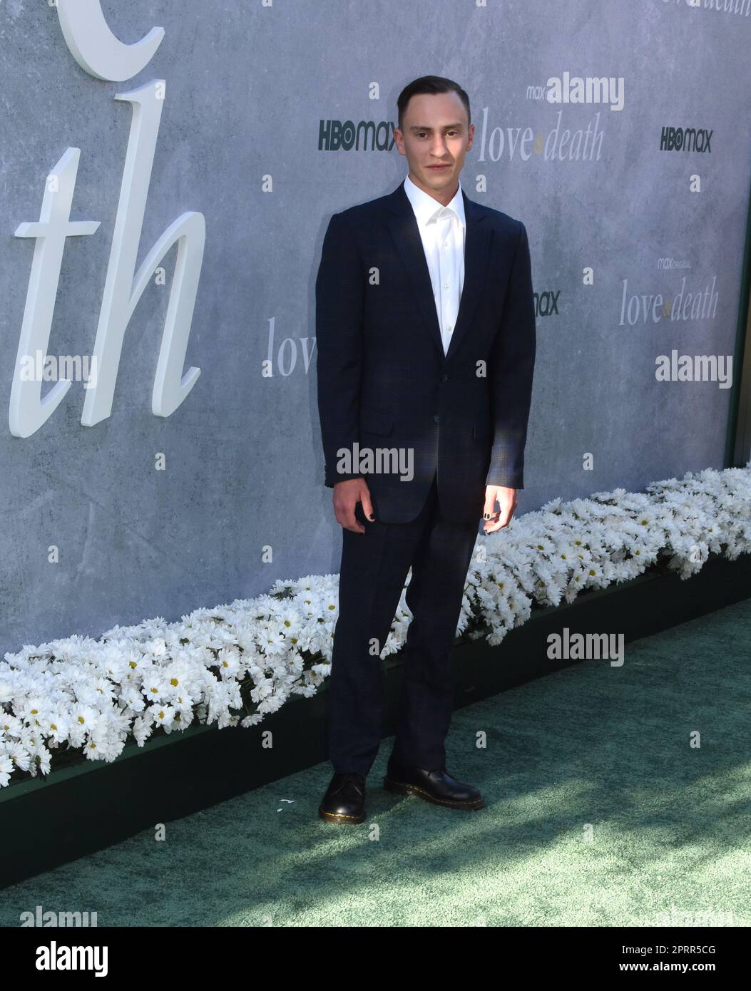 Los Angeles, California, USA 26th April 2023 Actor Keir Gilchrist ...