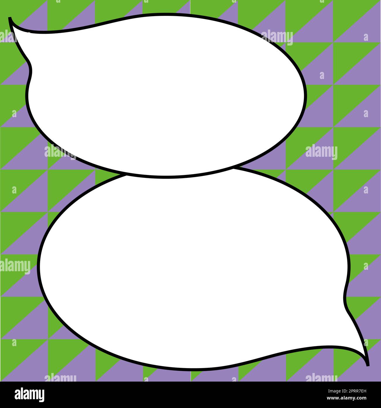 Design Drawing Of Some Comic Frames As Background With Speech Bubbles ...