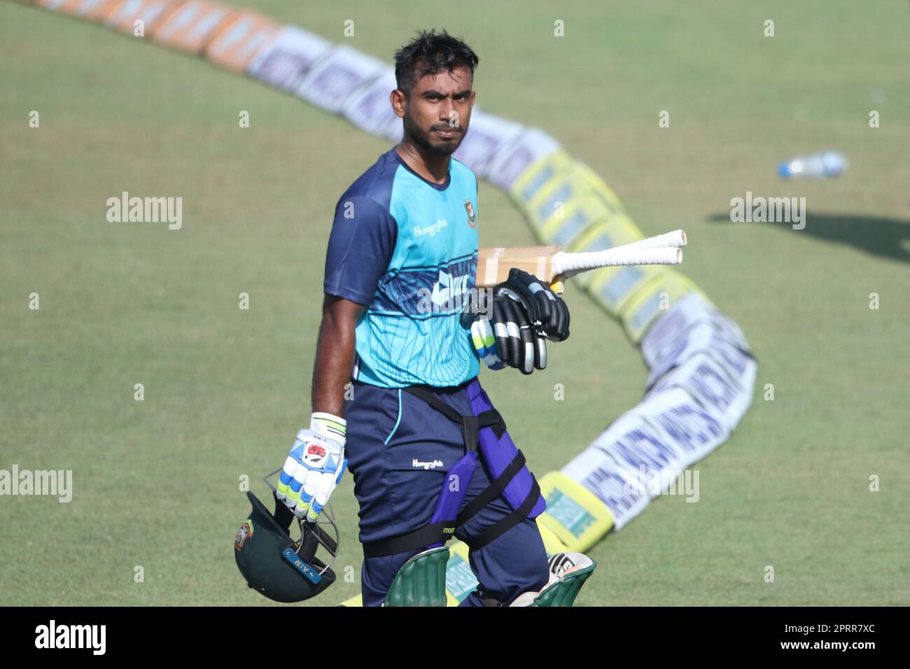 Munim Shahria during the Bangladesh National Cricket Team attends ...