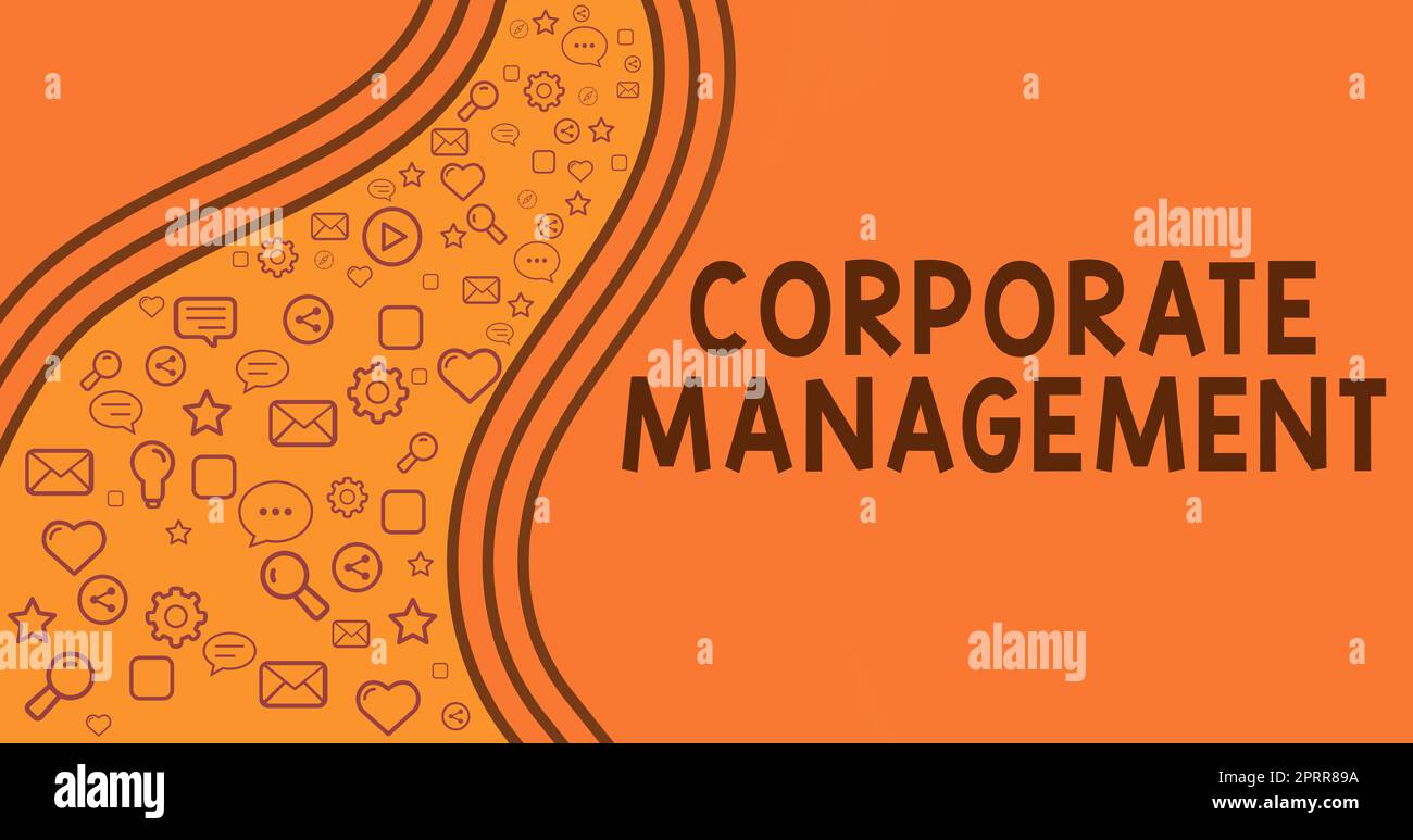 Conceptual display Corporate Management, Business concept all Levels of ...