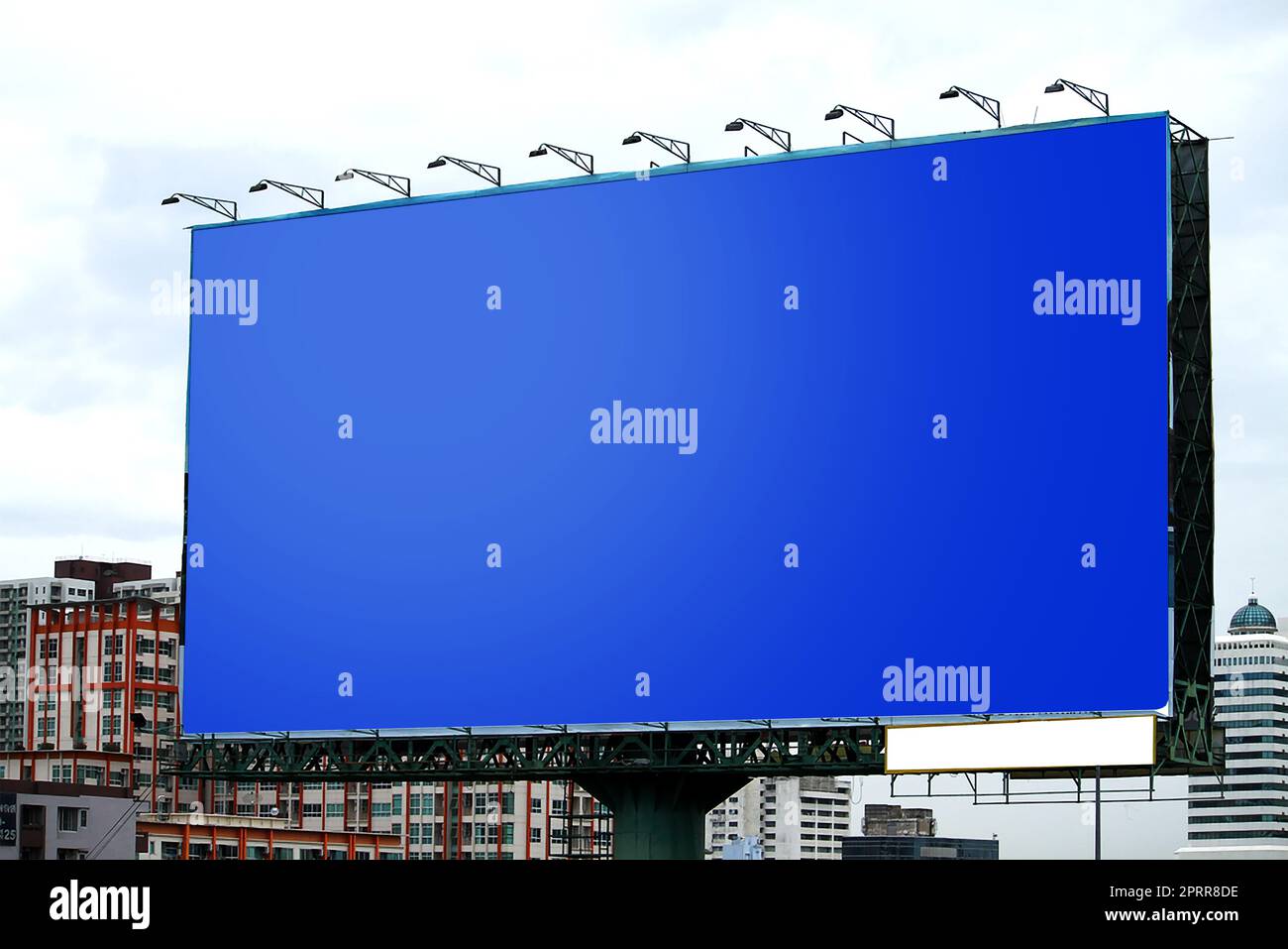 Advertising Outdoor Blank Billboard in the City Stock Photo - Alamy