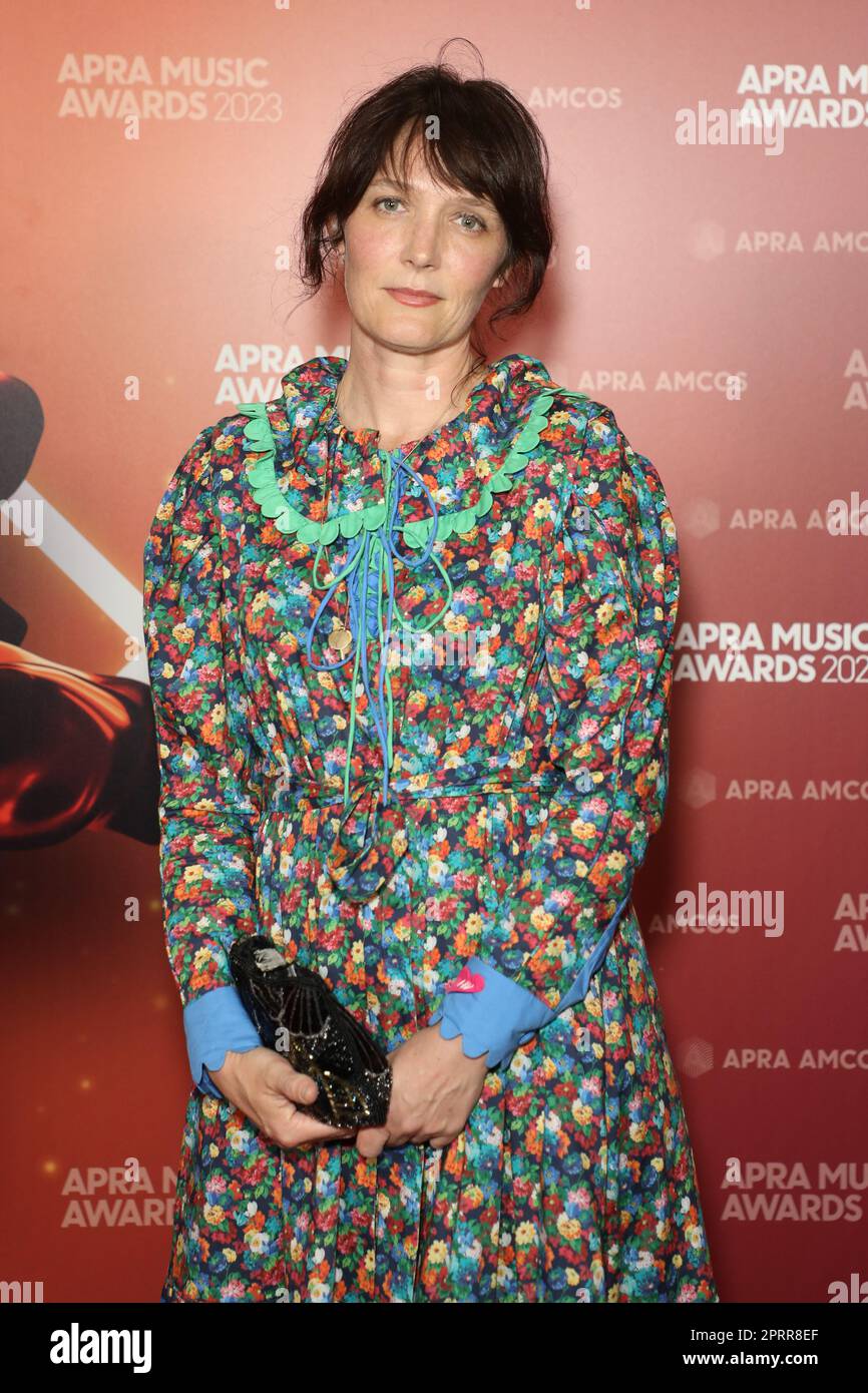 Sydney, Australia. 27th April 2023. Sarah Blasko attends the APRA Music ...
