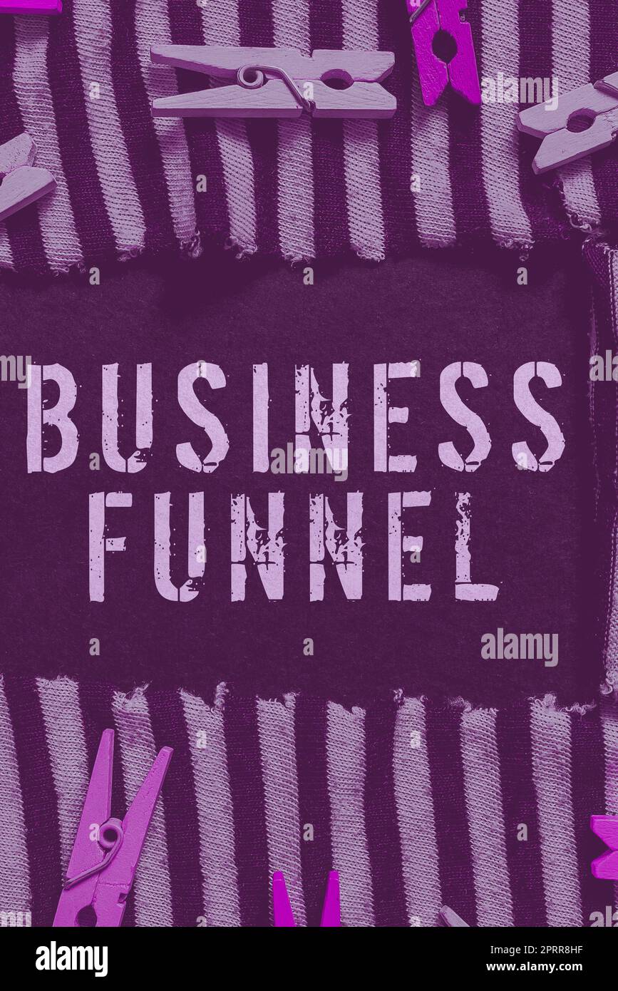 Handwriting text Business Funnel, Conceptual photo scale or fullsize ...