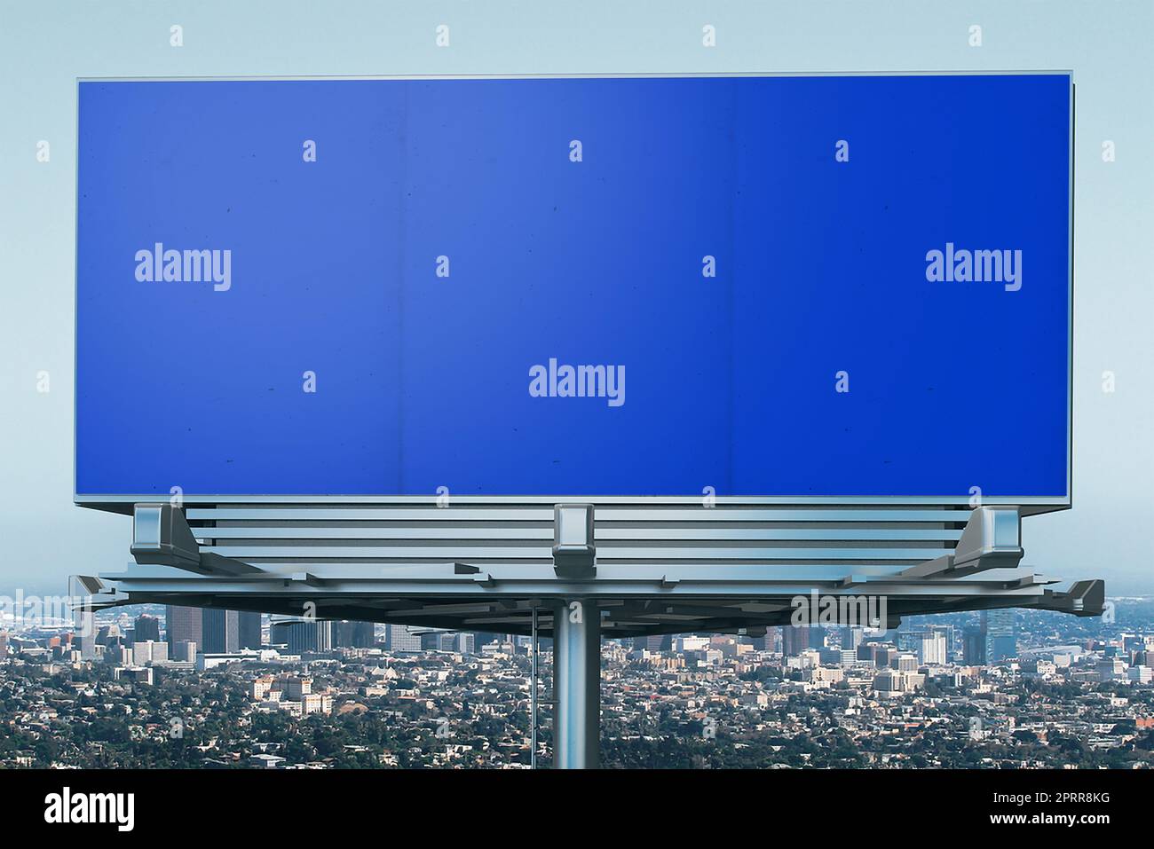 Advertising Outdoor Blank Billboard in the City Stock Photo - Alamy