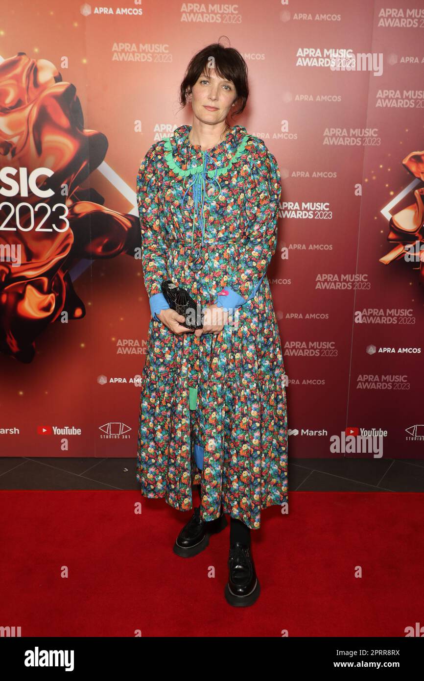 Sydney, Australia. 27th April 2023. Sarah Blasko attends the APRA Music ...