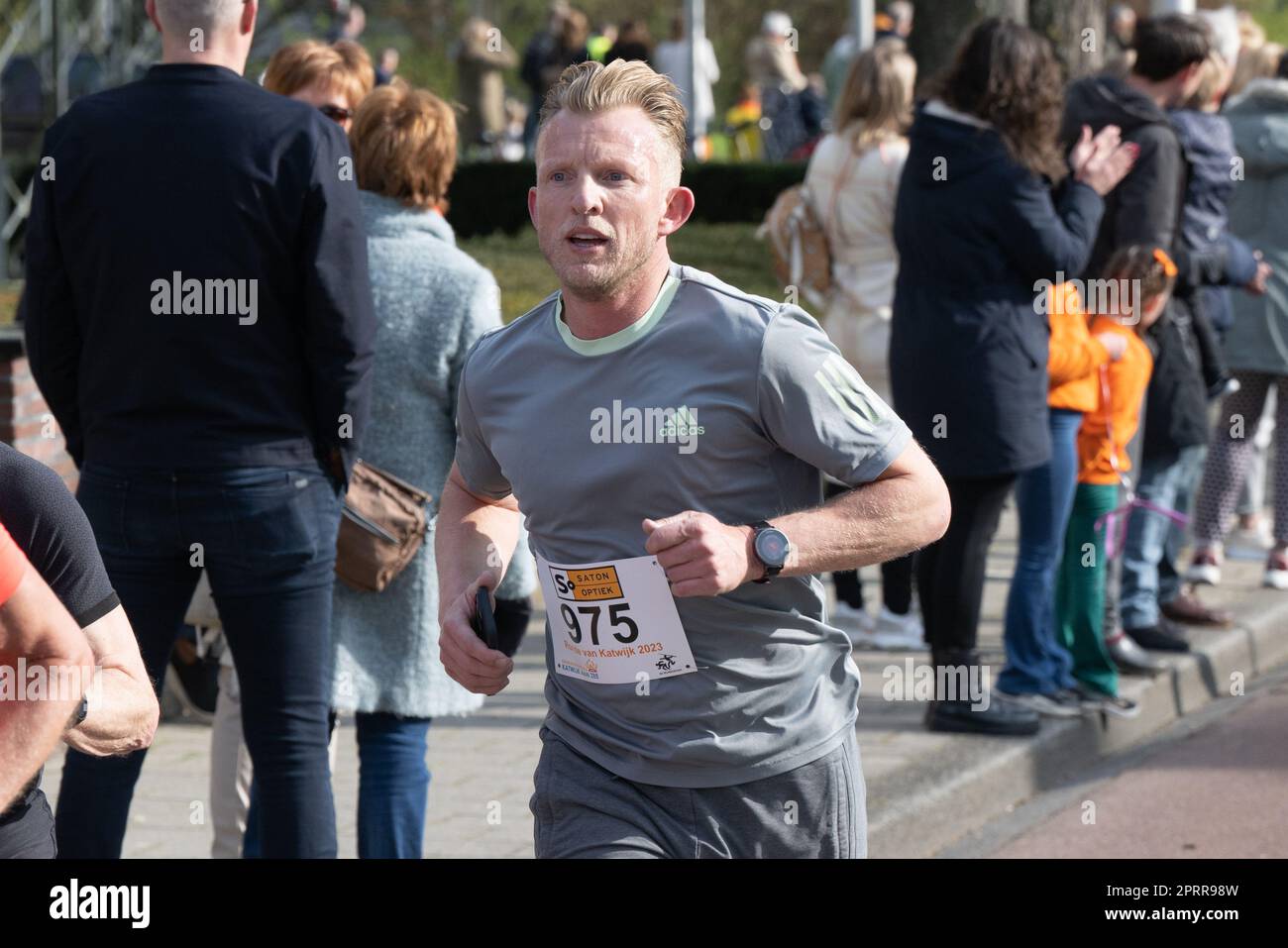 KATWIJK, NETHERLANDS - APRIL 27: Dirk Kuyt during King's Day Orange Run ...