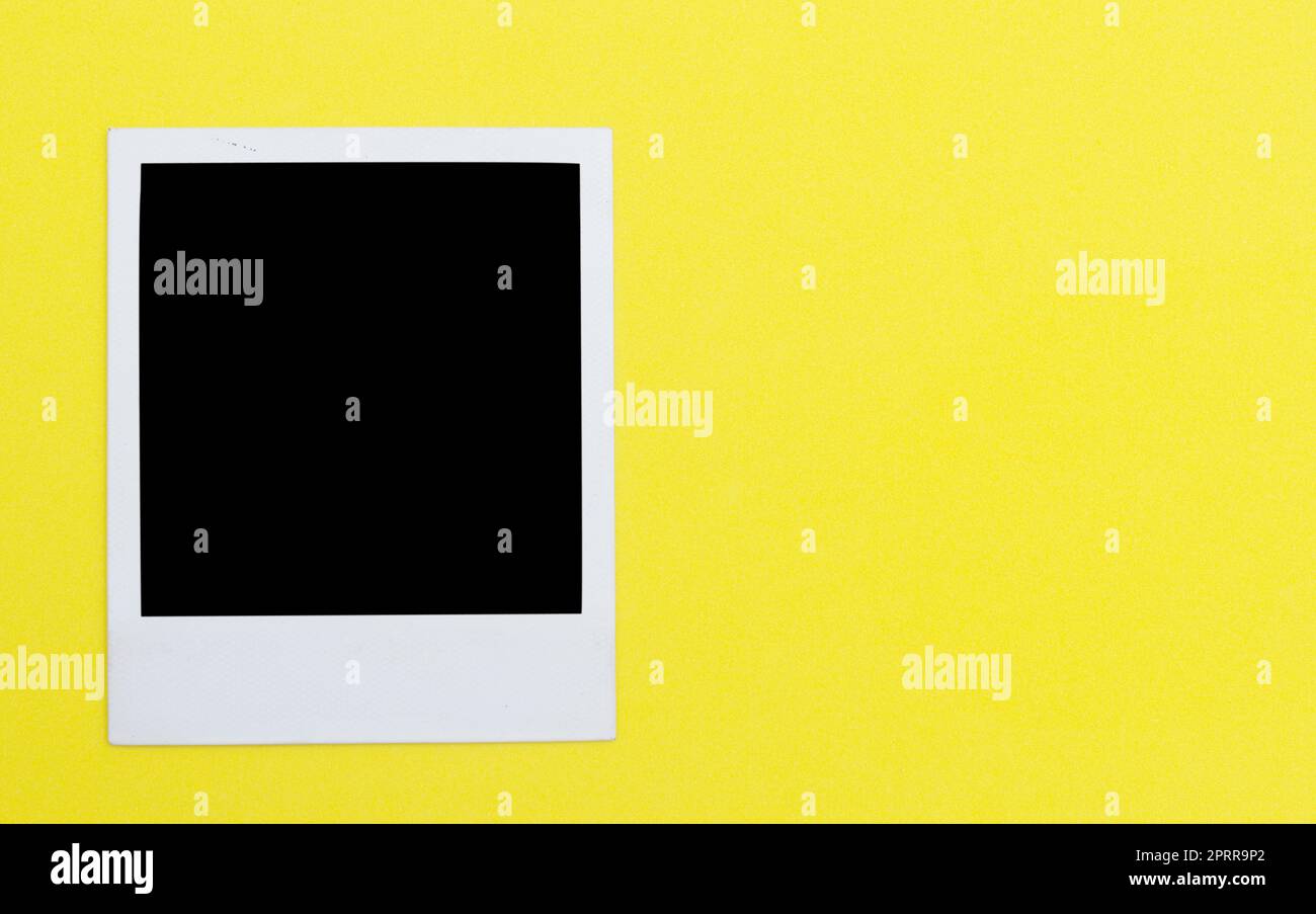 Retro polaroid photo frame template hi-res stock photography and images ...