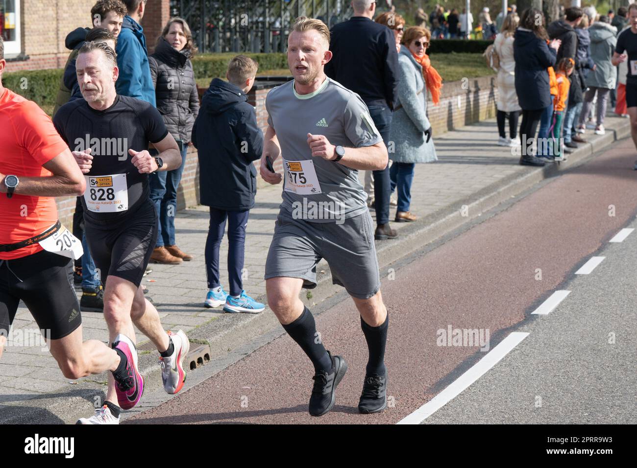 KATWIJK, NETHERLANDS - APRIL 27: Dirk Kuyt during King's Day Orange Run ...