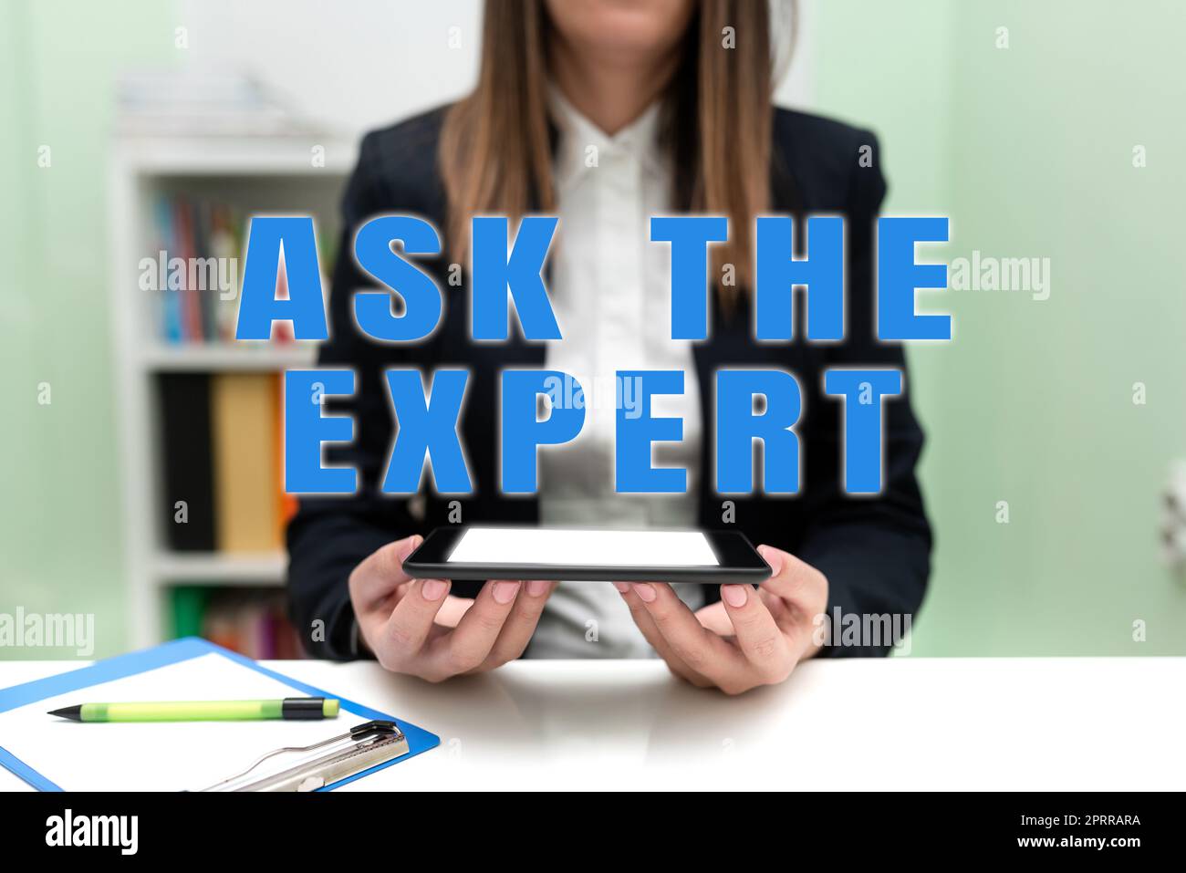 Text showing inspiration Ask The Expert, Business idea Talking too much ...