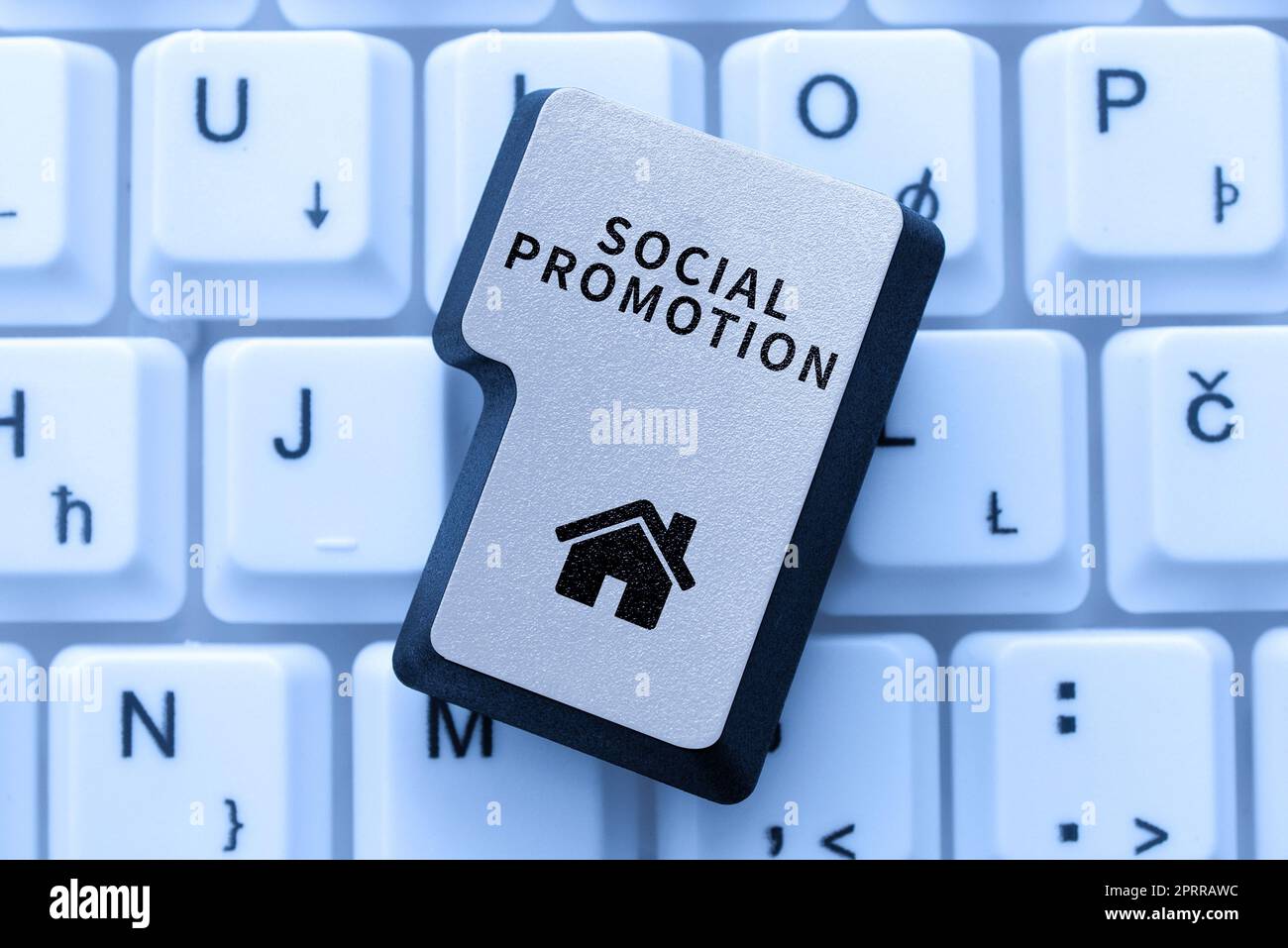 Text Sign Showing Social Promotion Conceptual Photo Evaluate The Functionality Of A Software