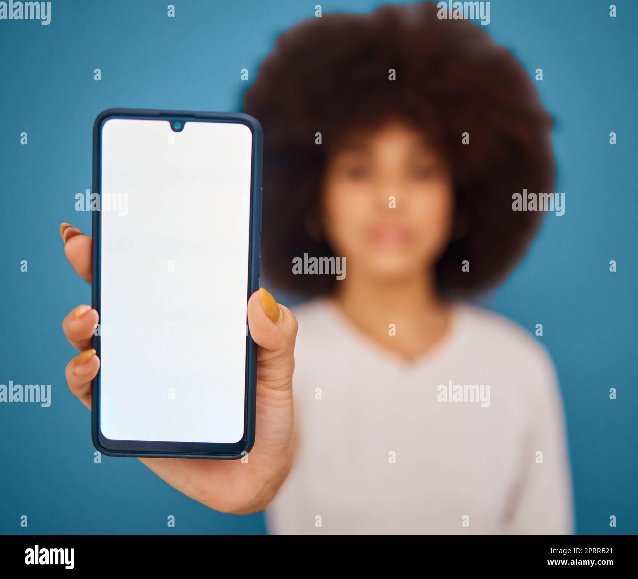 Advertising green screen girl hi-res stock photography and images - Alamy