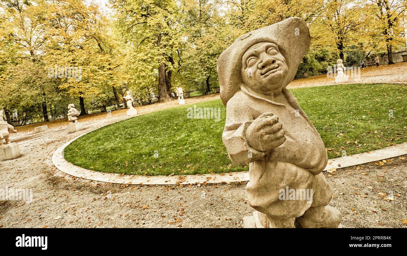 Dwarf Statue, Bizarre Dwarf, Zwergerlgarten, Dwarf Garden, 18th Century ...