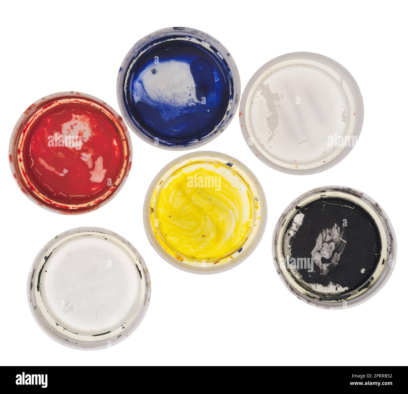 Color lids isolated on white background Stock Photo - Alamy