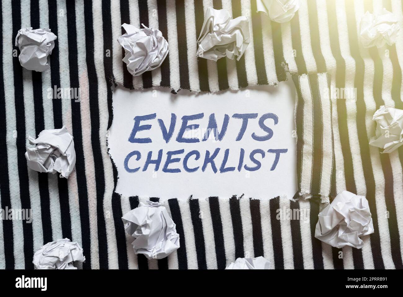 Inspiration showing sign Events Checklist, Internet Concept invaluable ...