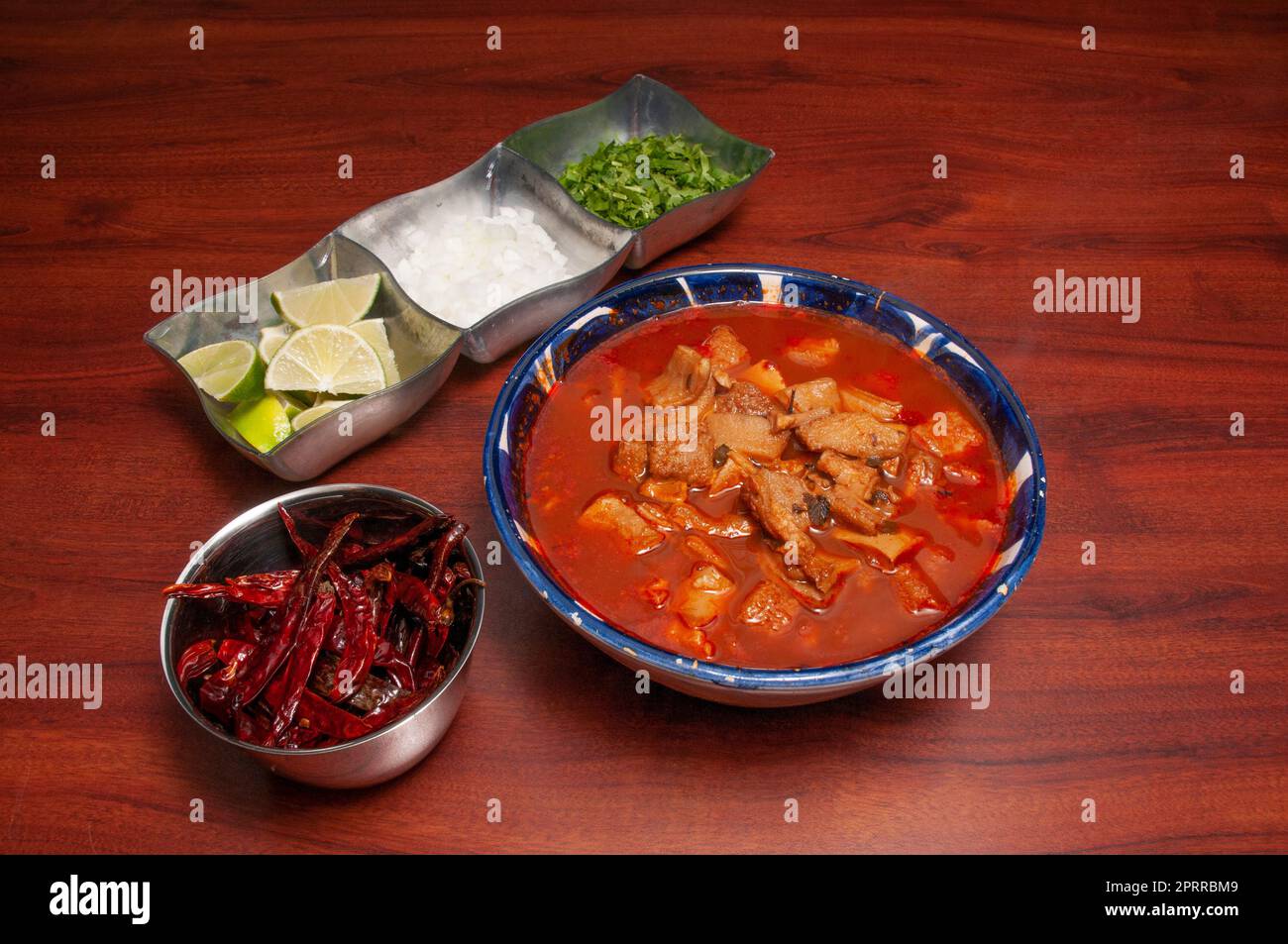 Authentic Mexican soup cuisine known as menudo Stock Photo - Alamy