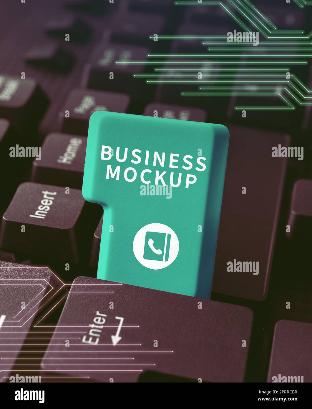 Hand writing sign Business Mockup, Word Written on the formal written ...