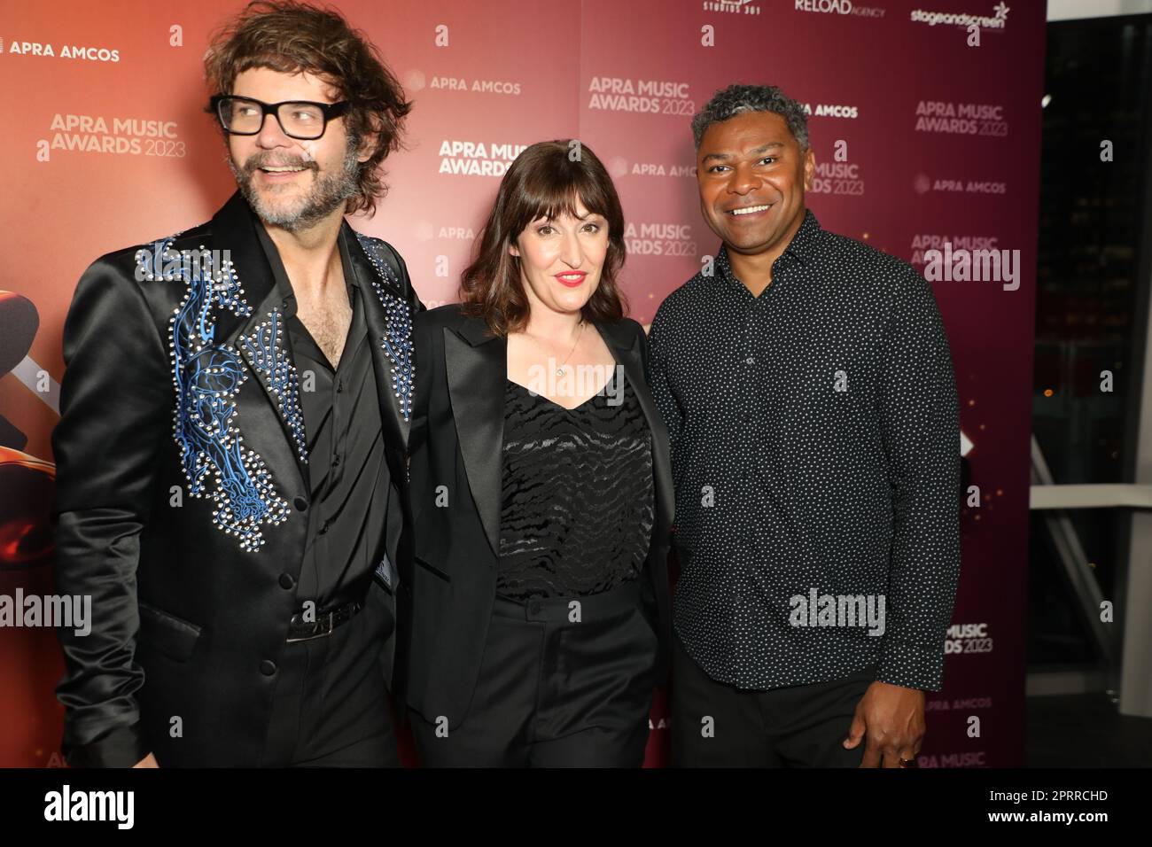 Sydney, Australia. 27th April 2023. Henry Wagons, Celia Pacquola and ...