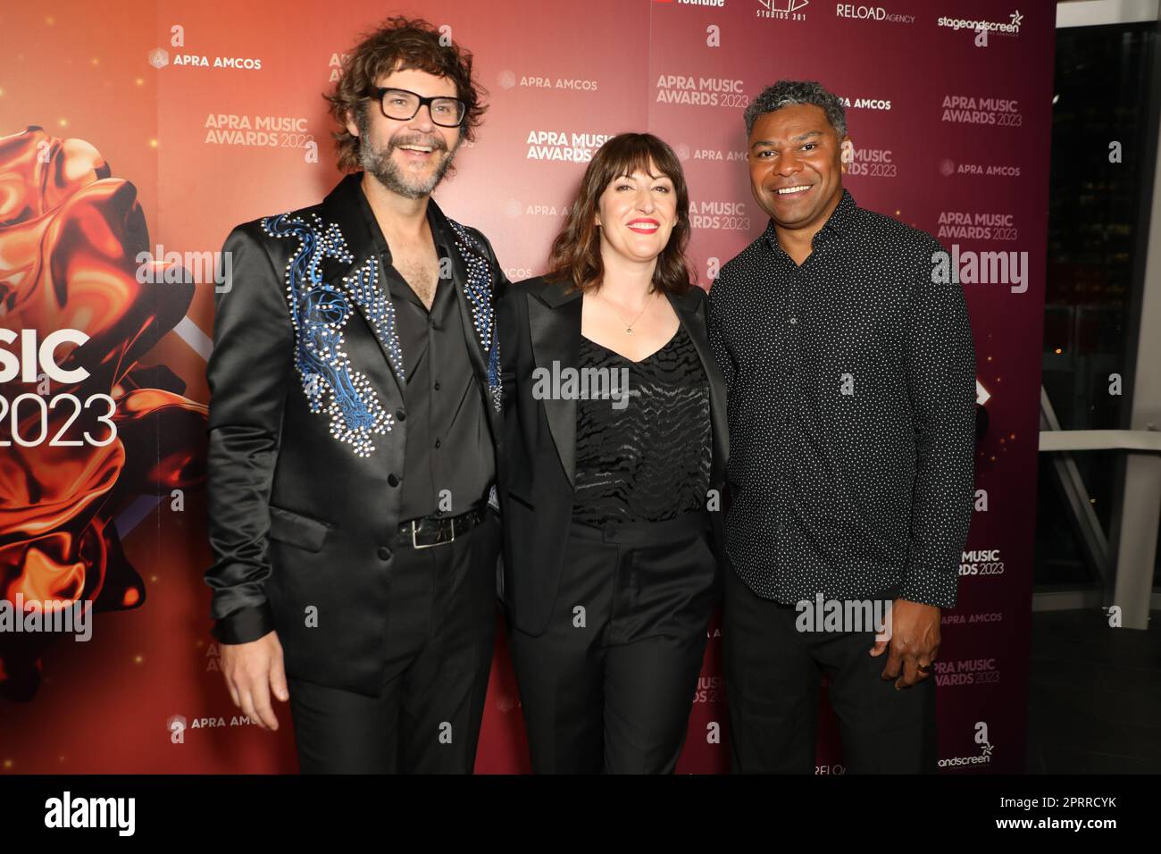 Sydney, Australia. 27th April 2023. Henry Wagons, Celia Pacquola and ...