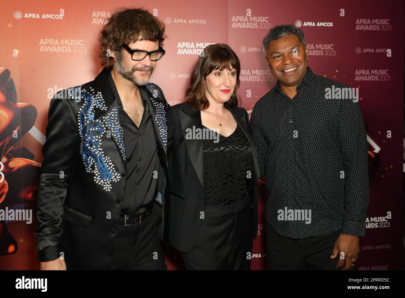 Sydney, Australia. 27th April 2023. Henry Wagons, Celia Pacquola and ...