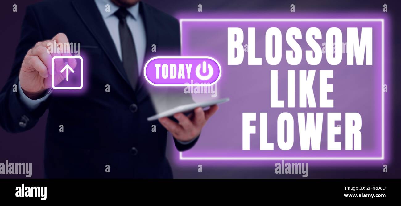 Conceptual display Blossom Like Flower, Conceptual photo person with ... Conceptual display Blossom Like Flower, Conceptual photo person with ...